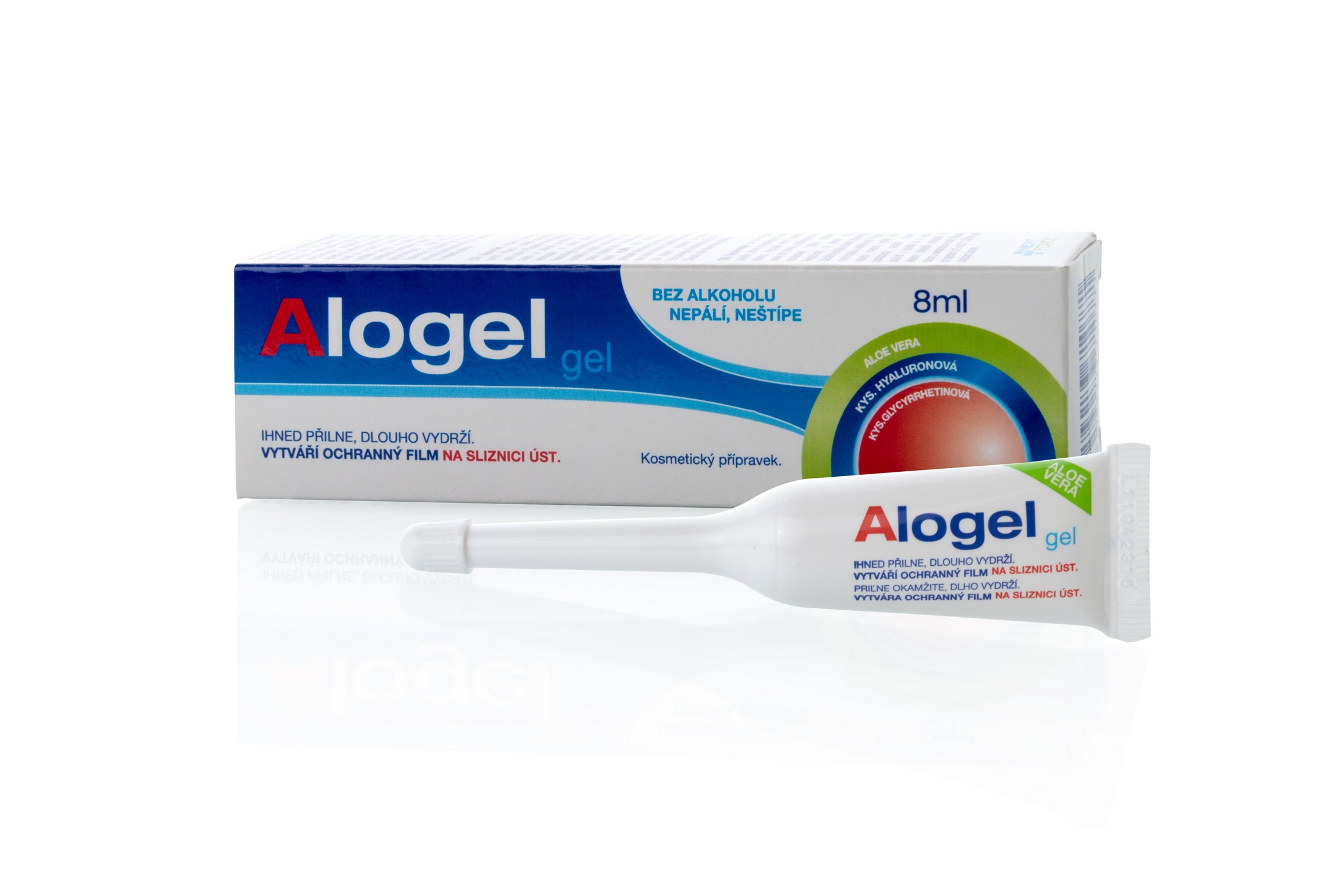 Alogel gel na afty 8 ml - Nazuby.cz